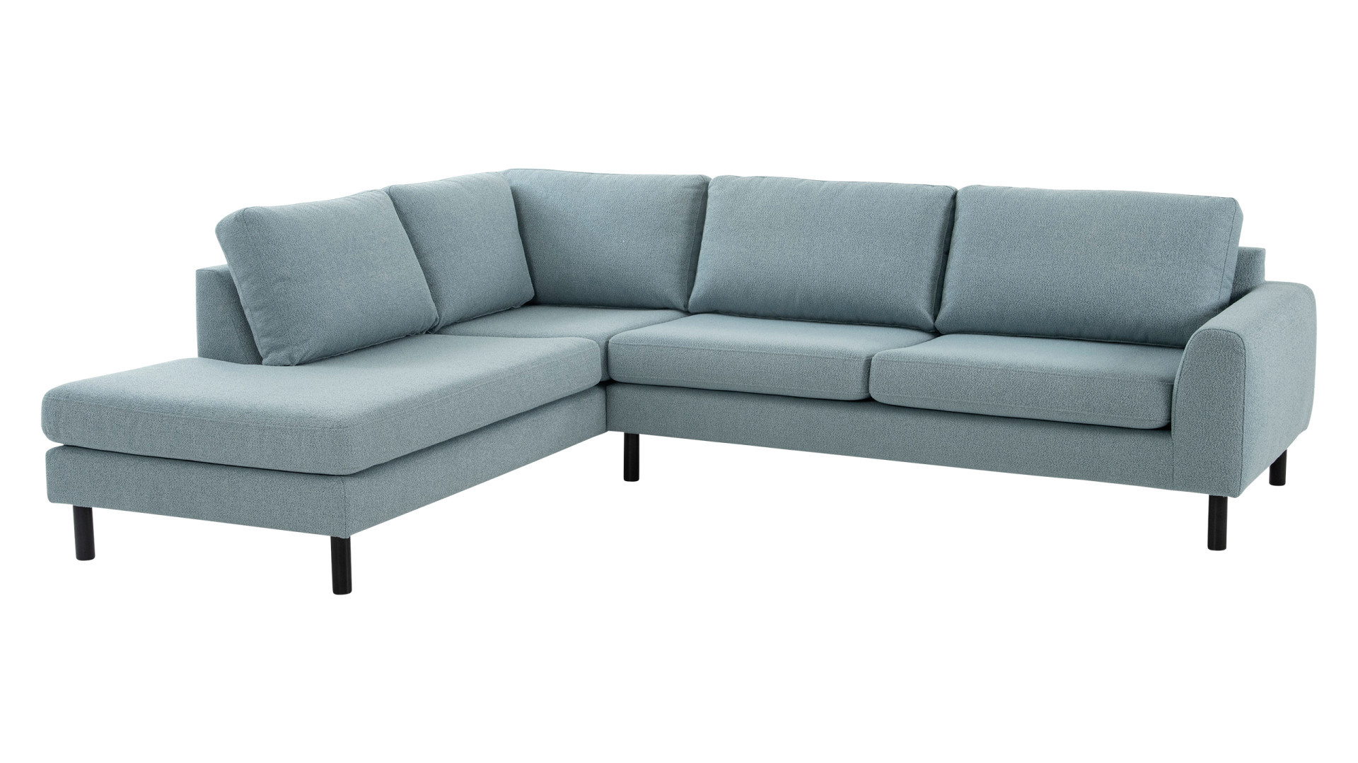 KAISLA-avokulmasohva, Bien-kangas (sininen, kätisyys: vasen ...